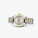 Rolex 178243-0041 : Datejust 31 Rolesor Yellow Domed / Jubilee / Silver ...